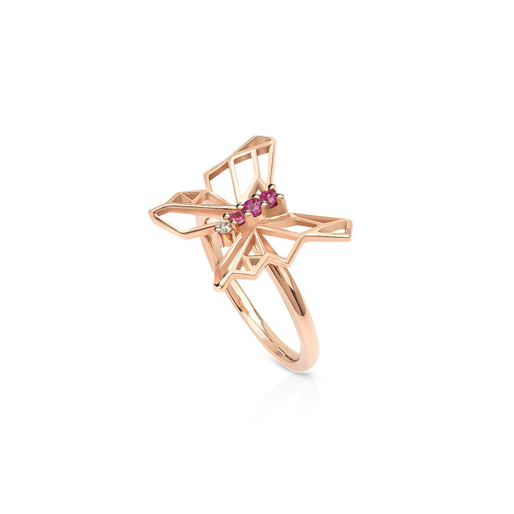 Shop Butterflies of Hope Ring - A Symbol of Love & Forgiveness | 18K ...